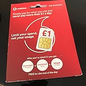 Vodafone Pay As You Go Sim Card: Amazon.co.uk: Electronics