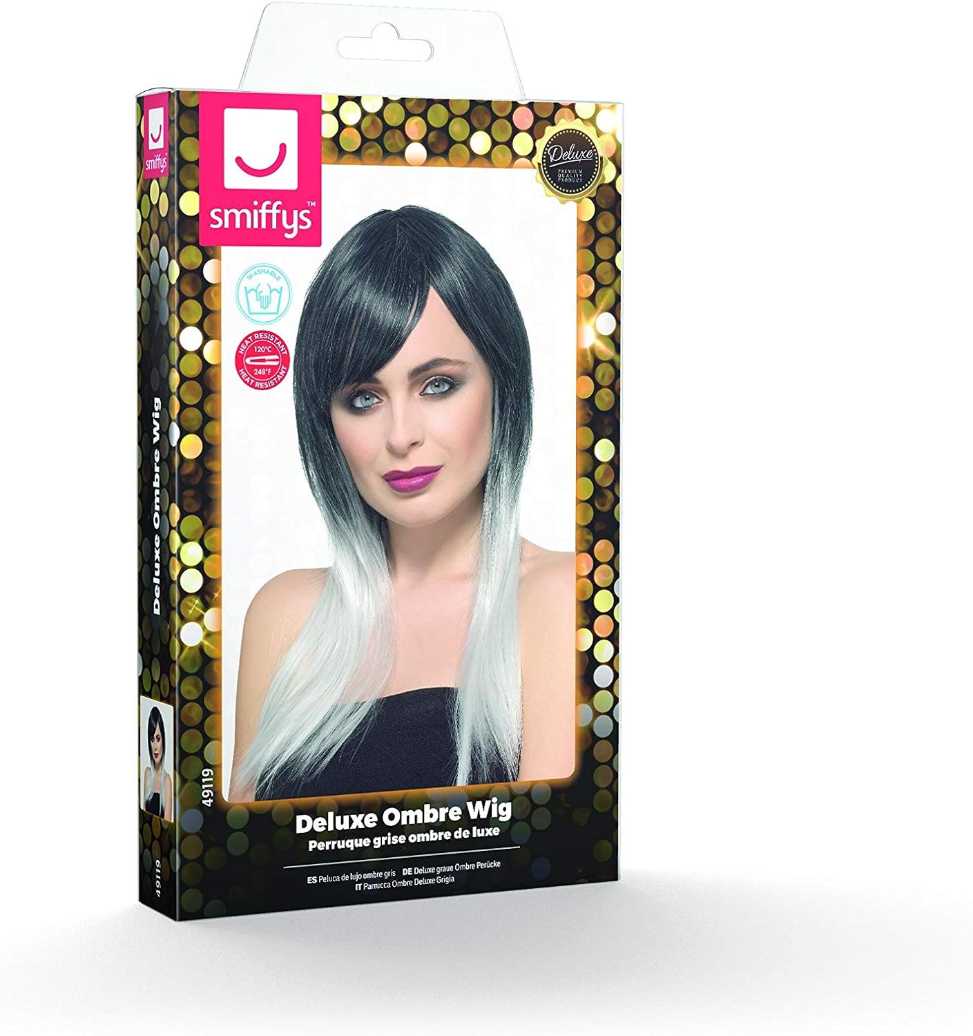 Smiffys Deluxe Ombre Wig – BigaMart