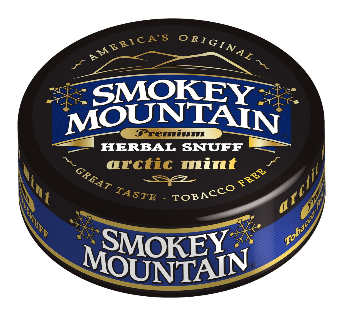 Amazon.com: Smokey Mountain Snuff, 5 Cans - Arctic Mint POUCH - Tobacco ...