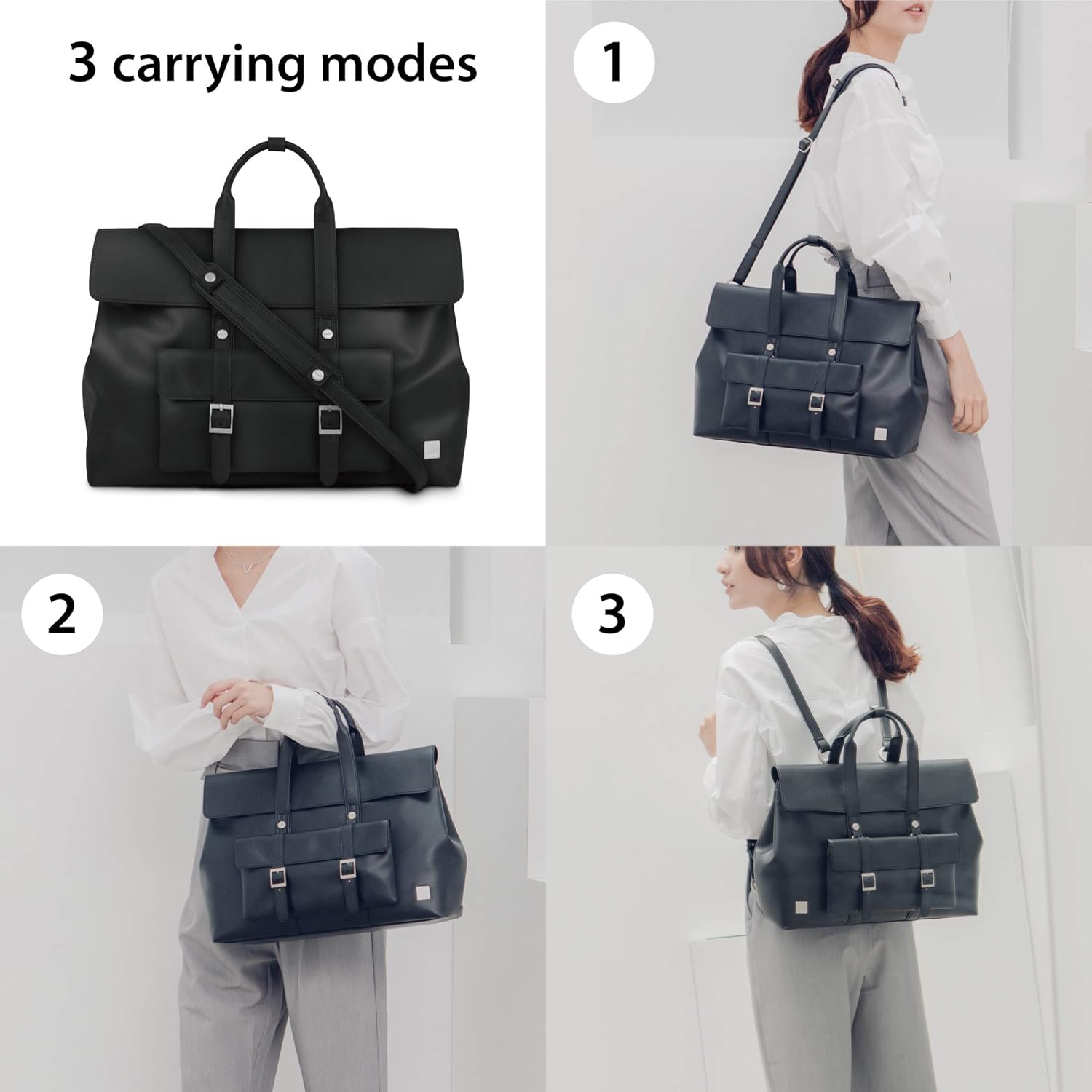 Moshi Treya Messenger Bags – Convertible Satchel/Backpack – BigaMart