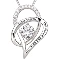 Amazon.com: ALOV Jewelry Sterling Silver "I Love You To The Moon and ...