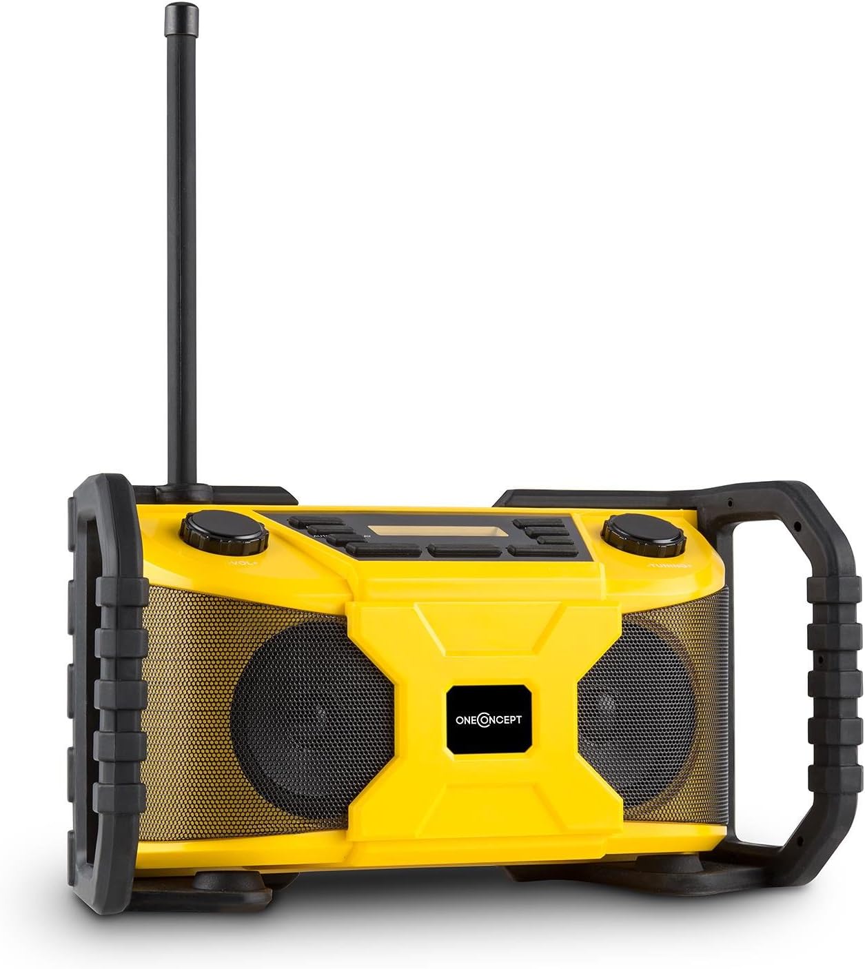oneConcept Worksite Radio de Chantier Portable Bluetooth (Dab+/FM ...