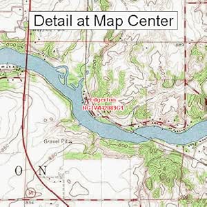 Amazon.com : USGS Topographic Quadrangle Map - Edgerton, Wisconsin ...
