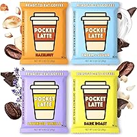 Amazon.com : Pocket Latte, VARIETY 12 PACK | Caffeinated Coffee ...