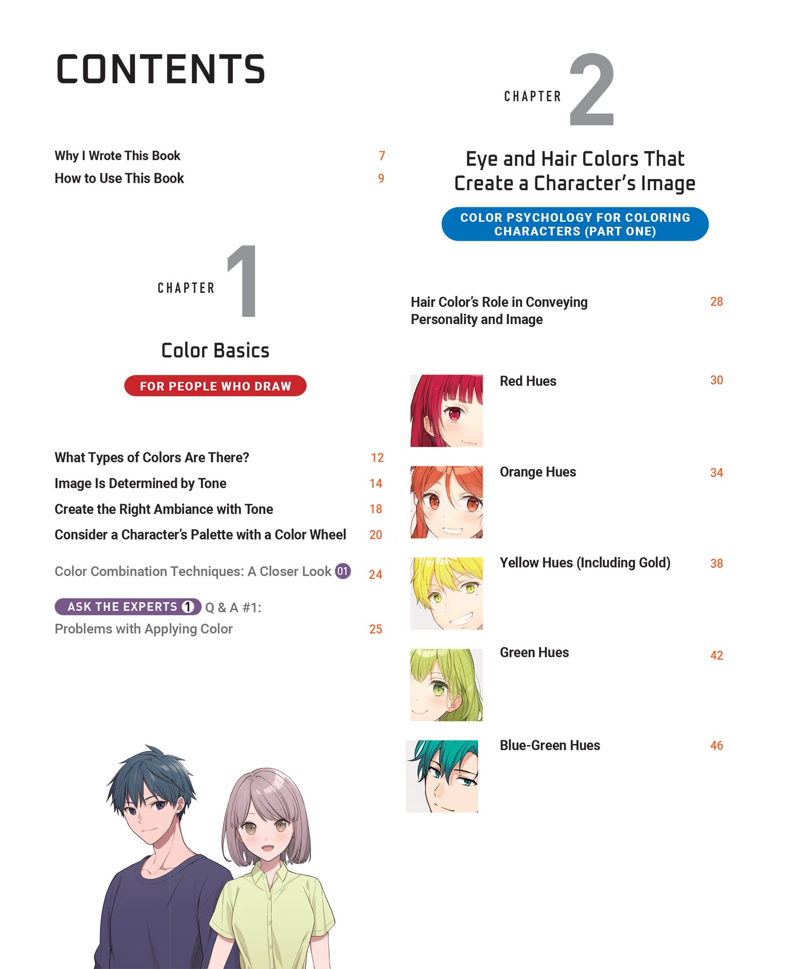 Mua Anime & Manga Digital Coloring Guide: Choose the Colors That Bring ...