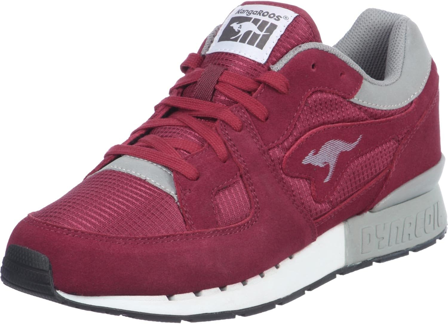 Roos Red Mens Trainers Red Bordeaux Red Size: 46: Amazon.co.uk: Shoes ...