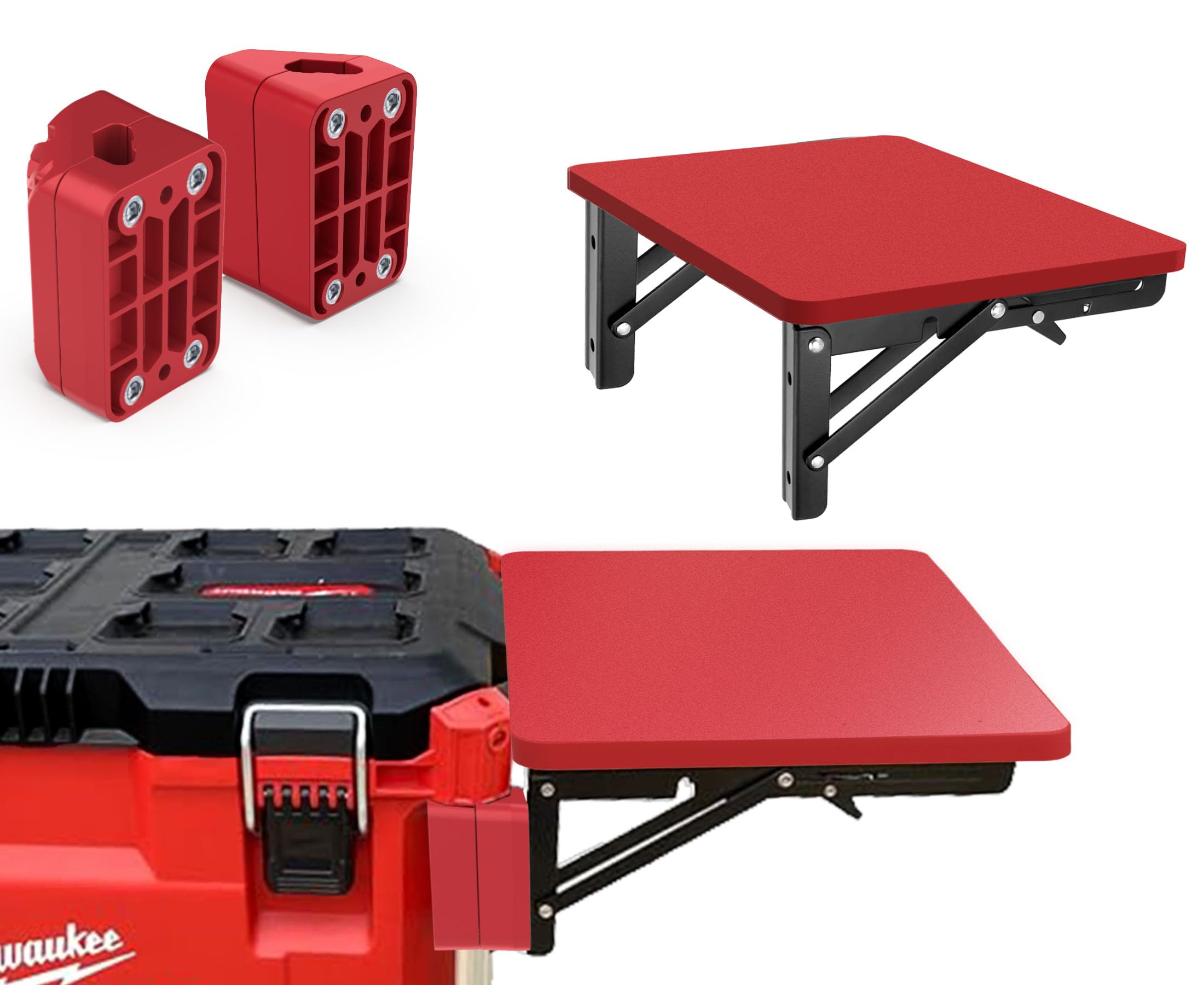 VIWOOP Folding/Removable Table for Milwaukee Packout?for Side Storage ...