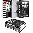 Amazon.com: Designer Books Decor Set of 3- Decorative Books for Home ...