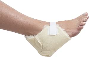 Amazon.com: Essential Medical Supply Sheepette Heel Protectors : Health ...