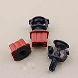 Amazon.com: Radiator Mount Bracket And Upper Mount Pin 2 Pair ...