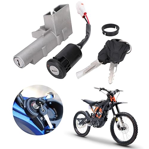 IUVWISN Motorcycle Ignition Key Switch Set for Surron Sur Ron Light Bee ...