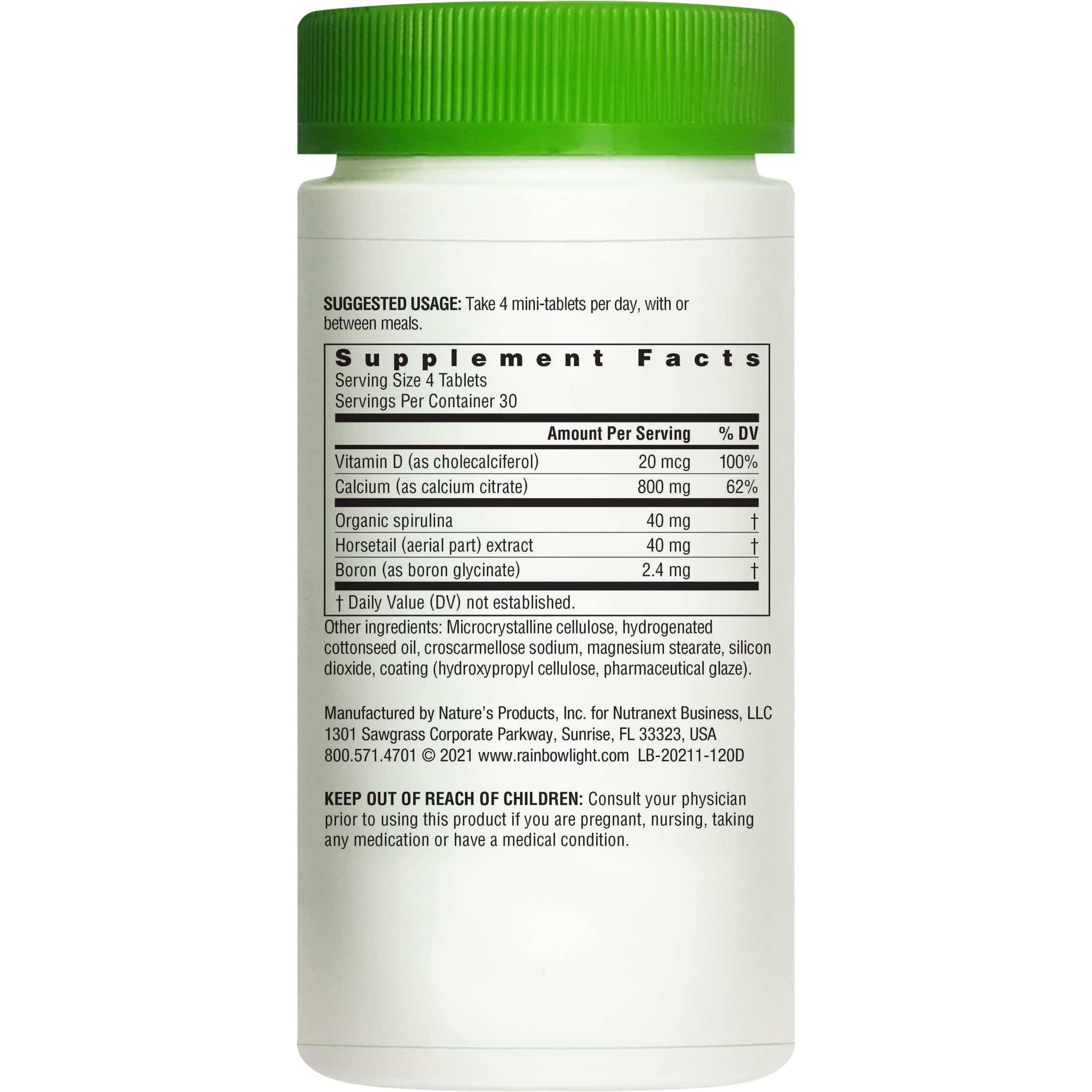 Mua Rainbow Light Calcium Citrate Mini-Tablets With Vitamin D, Dietary ...