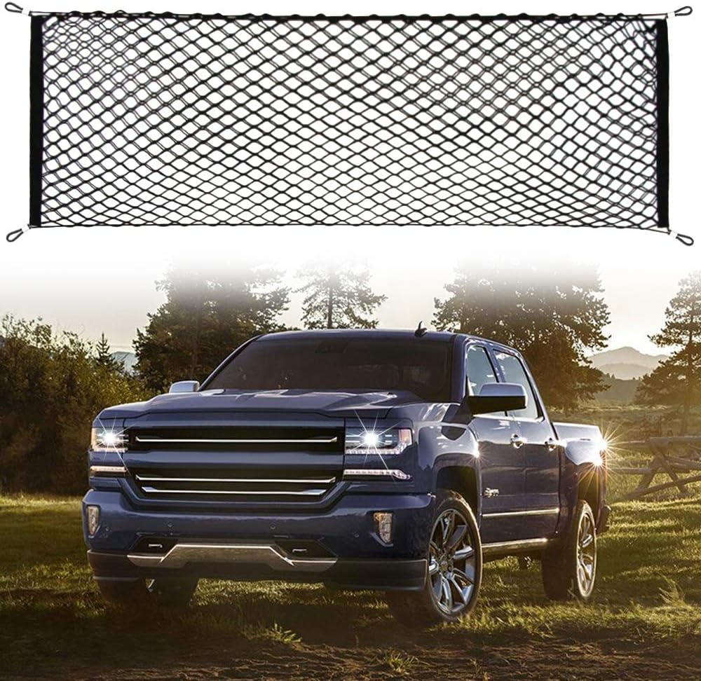 AndyGo Cargo Net Truck Bed Envelope Style Trunk Cargo Organizer Fit for ...