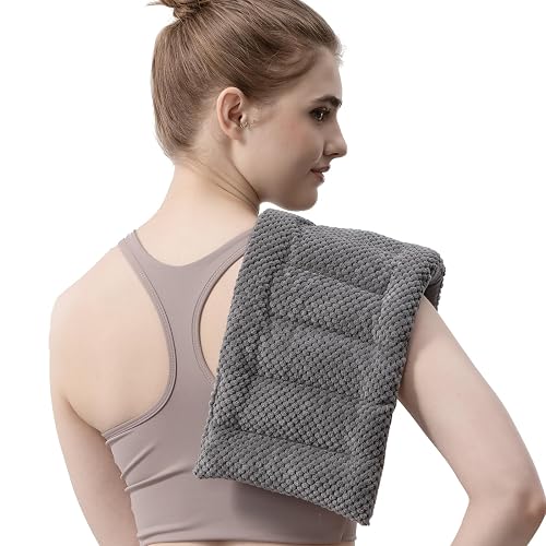 Weighted Microwave Heating Pad (1.8 lbs), 16x7 Inch Microwavable ...