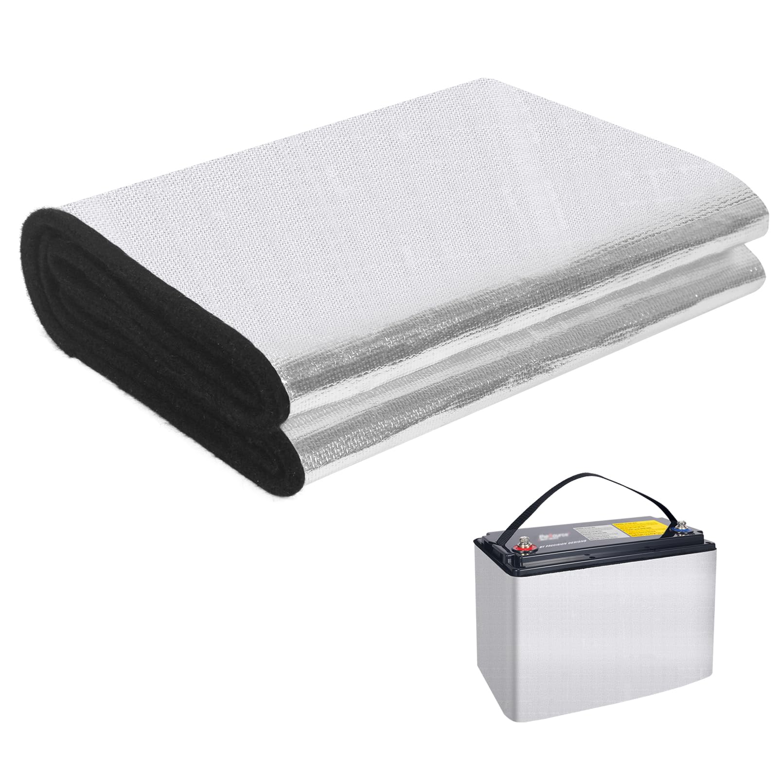 Battery Insulation Kit, Car Battery Blanket Wrap & Car Battery Cover ...