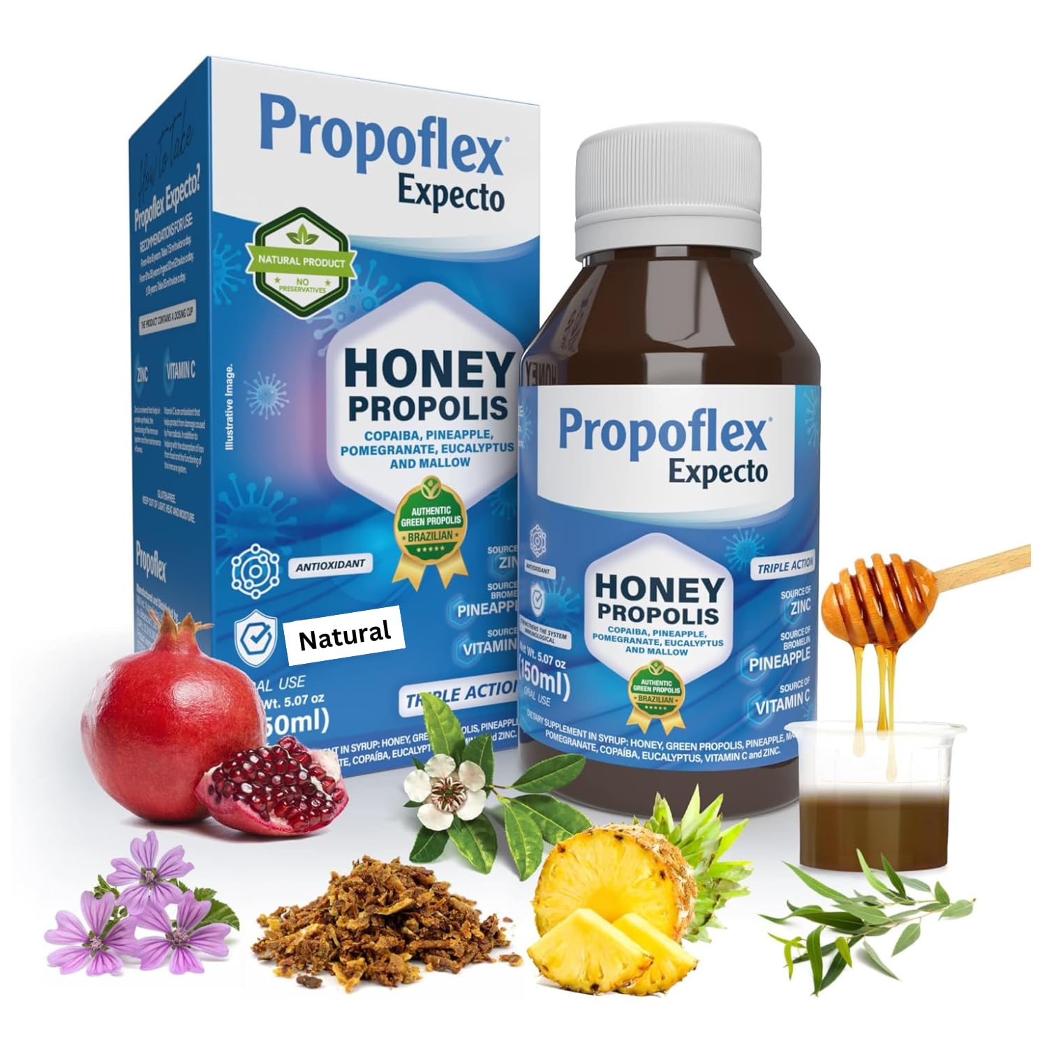 Mua Beelife Propoflex Expecto Cough Syrup - Triple-Action - Natural ...