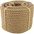 Amazon.com: YXINANOM Upgraded Jute Rope, 1 Inch x 100 FT Manila Rope ...
