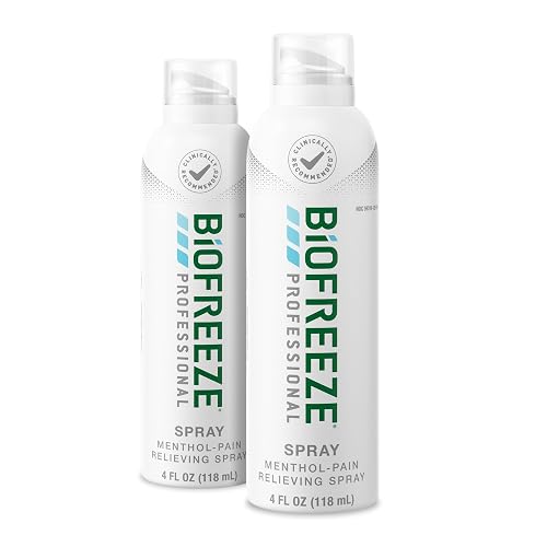 Biofreeze Professional Strength Pain Relief Aerosol Spray, Arthritis ...