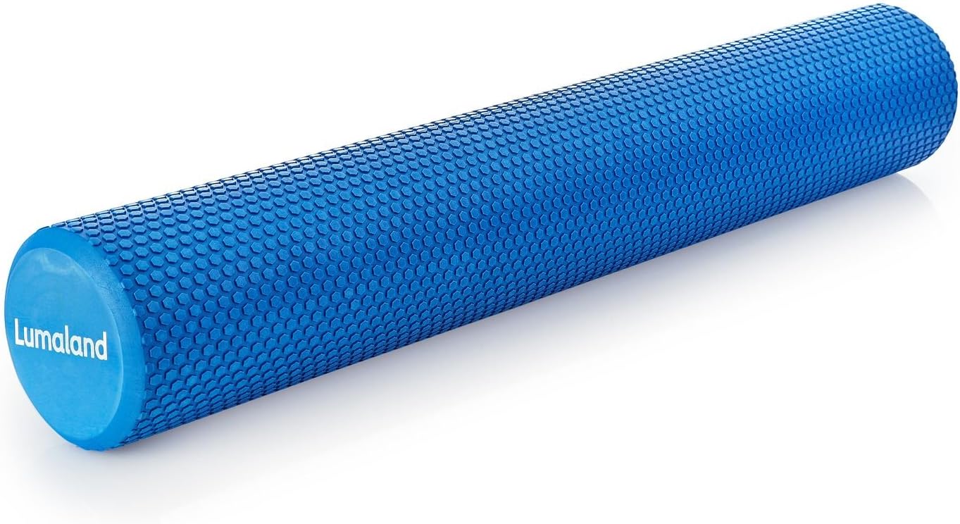 Lumaland Rullo per Pilates e Ginnastica Multifunzionale in Schiuma Dura ...