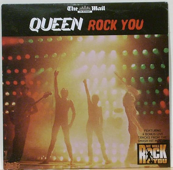 Queen: Rock You - The Mail on Sunday 14 track CD by QUEEN: Amazon.co.uk ...