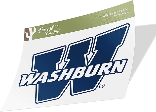 Amazon.com: Washburn University Ichabods NCAA Vinyl Decal Laptop Water ...