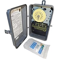 Intermatic T104R Steel Enclosure 208-277V DPST Multi Use Timer - Amazon.com