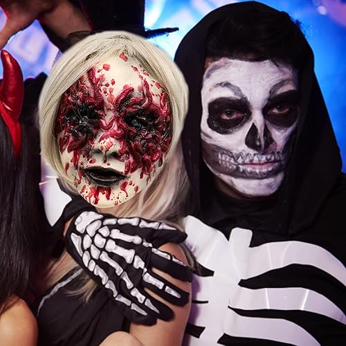 Demon Face Paint Halloween