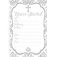Amazon.com: Religious Celebration Invitations - Fill In Style (20 Count ...
