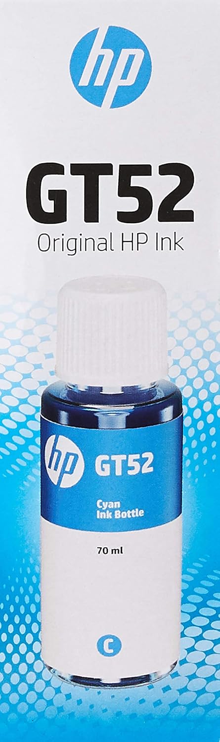 HP GT52 Cyan Original Ink Bottle - M0H54AE: Buy Online at Best Price in ...