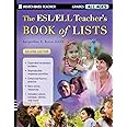 Amazon.com: The ESL/ELL Teacher's Book of Lists: 9780470222676: Kress ...