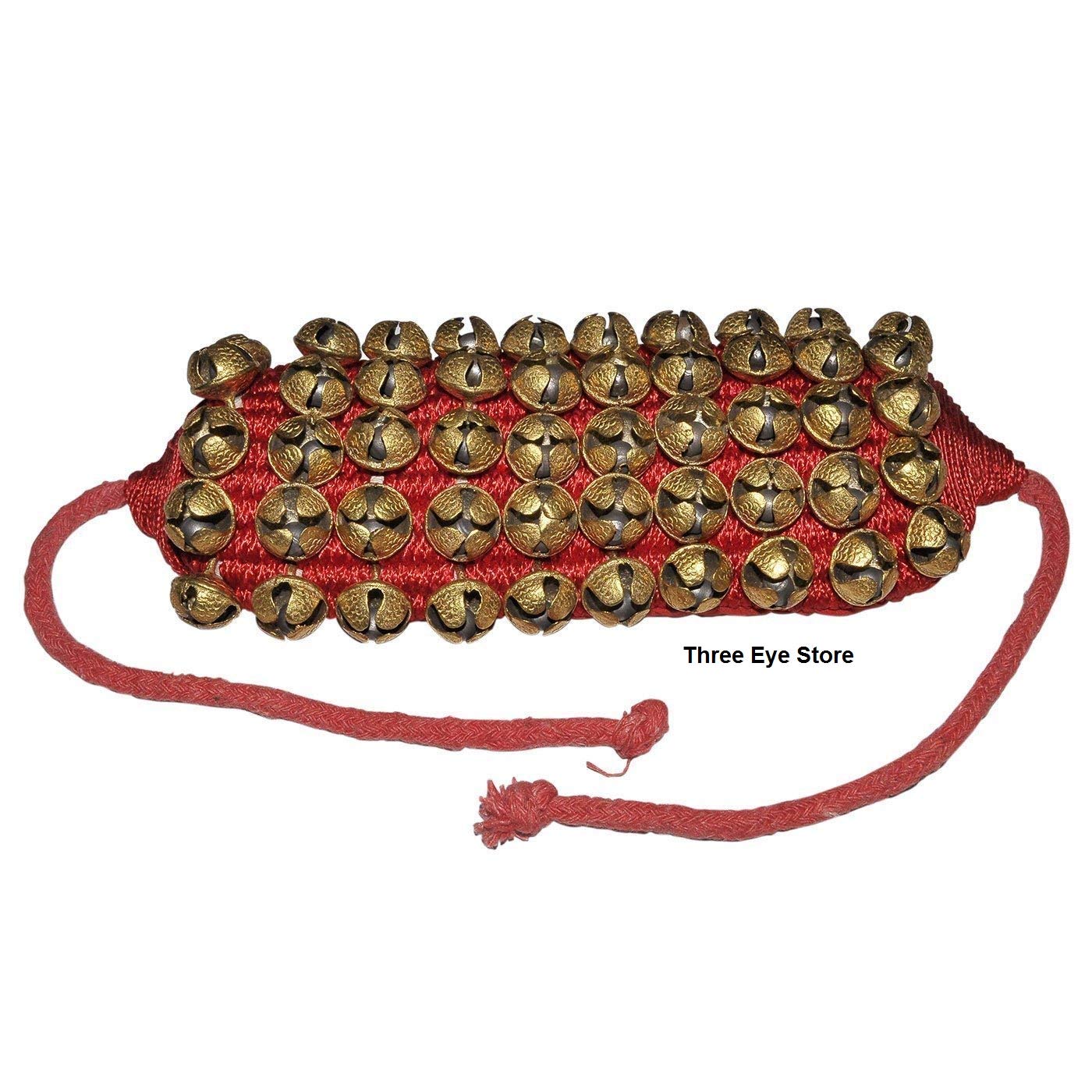Buy Three Eye Store Handmade Kathak (5) FOUR Line Big Bells (16 No ...