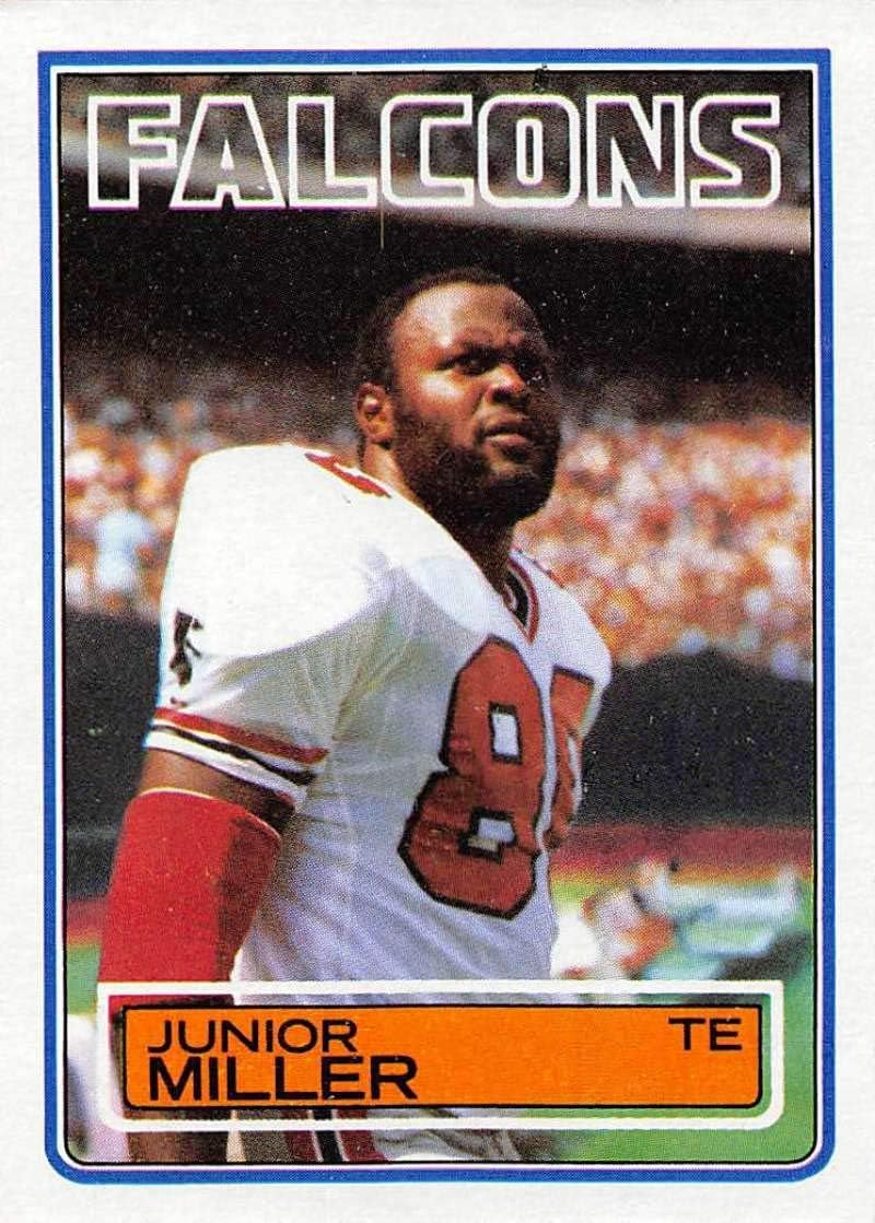 Amazon.com: Football NFL 1983 Topps #23 Junior Miller #23 EX Falcons ...