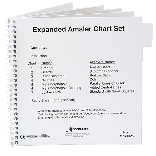 Amsler Grid Chart Set, Expanded in Kuwait | Whizz Eye Charts