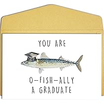Fishing Graduation Invitation