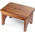 Amazon.com: FANATU Wooden Step Stool, 9'' One Step Stool for Adults ...
