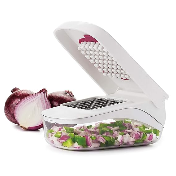 Buy OXO Good Grips Vegetable and Onion Chopper with Easy Pour Opening Online at Low Prices in ...