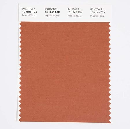 Amazon.com: Pantone Cotton Swatch 18-1243 Imperial Topaz: Arts, Crafts ...