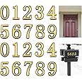 Amazon.com: 20pcs 2 Inch Mailbox Numbers for Outside, 0-9 Gold Mailbox ...