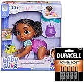 Amazon.com: Baby Alive Crawl 'n Play Katie Kat Electronic Crawling Baby ...