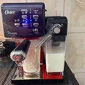 Cafeteira Expresso Prima Latte II, Vermelho, 110v, Oster: Amazon.com.br ...