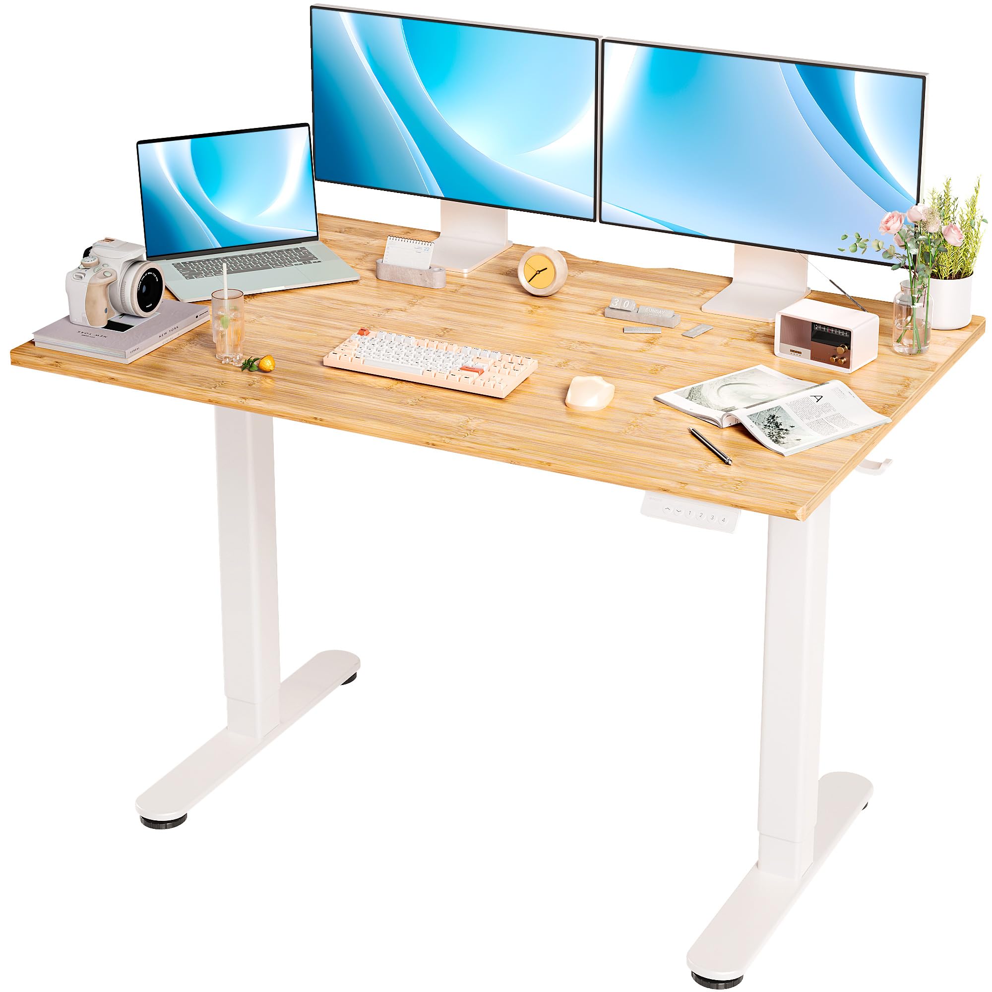 Mua INNOVAR Bamboo Whole Piece Desktop Standing Desk, 48 Inches ...