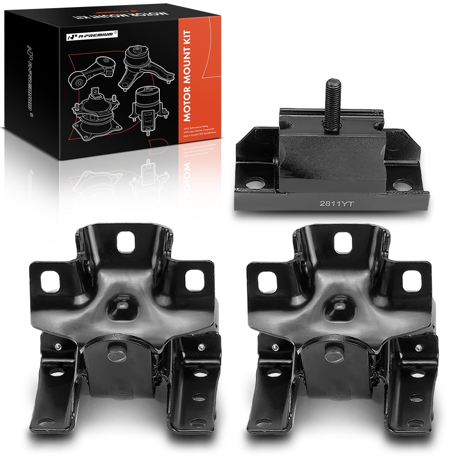 A-Premium Engine Motor Mount Transmission Mount Torque Strut Mount Set ...