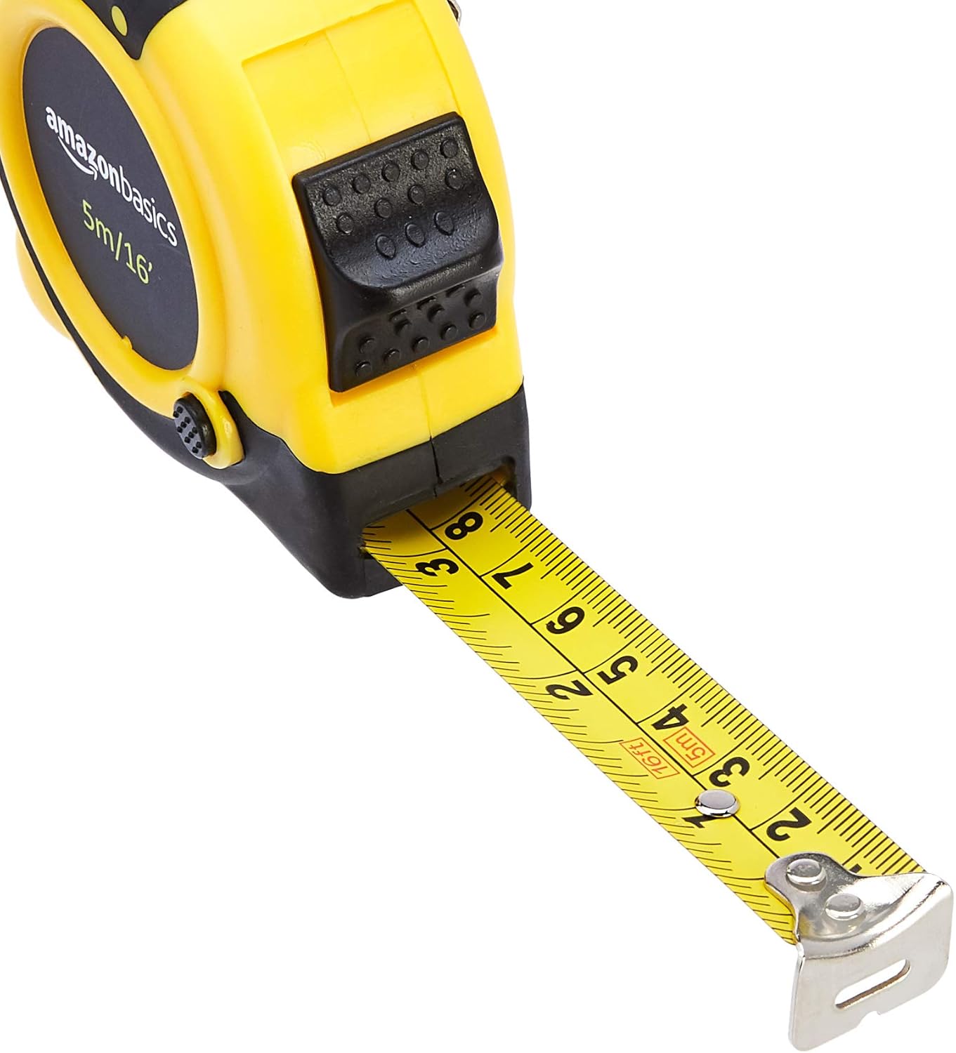 Amazon Basics Tape Measure – (5-Meters), Scale, 3-Lock Design, MID ...