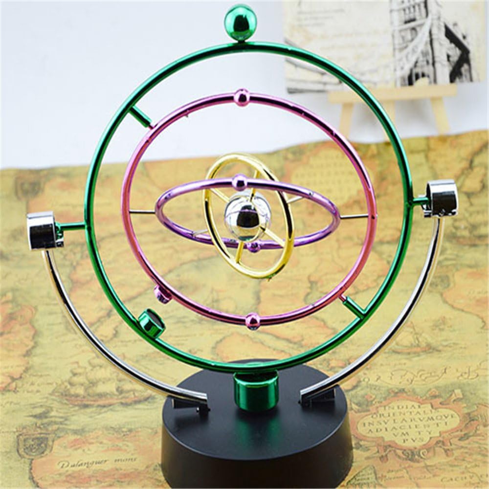 Amazon.com : Colorful Cosmos Revolving Perpetual Motion Machine Home ...