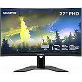 Amazon.com: GIGABYTE G27QC A (27" 165Hz 1440P Curved Gaming Monitor ...