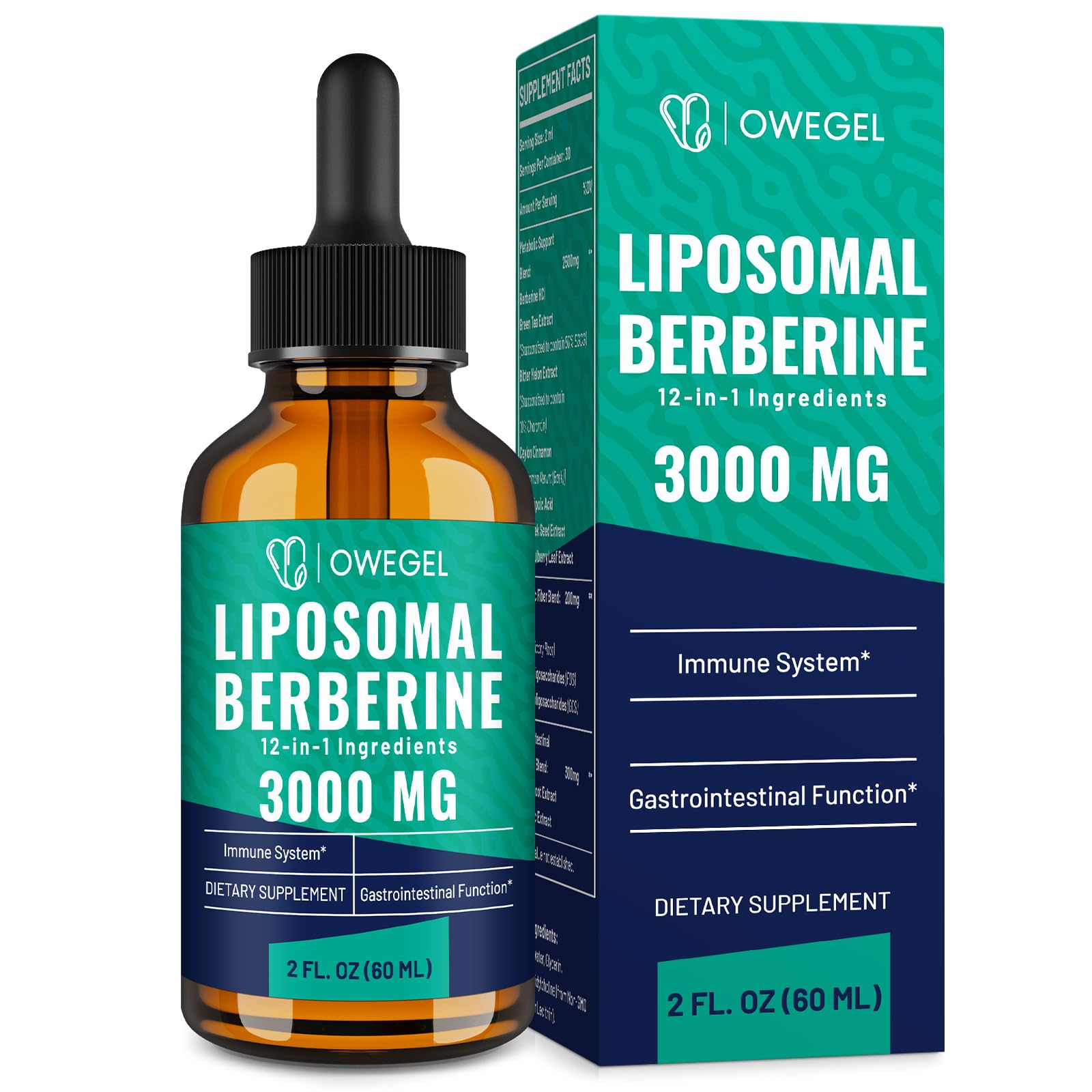 Mua Berberine HCL Supplement 3000mg - Highly Absorbable Liposomal ...