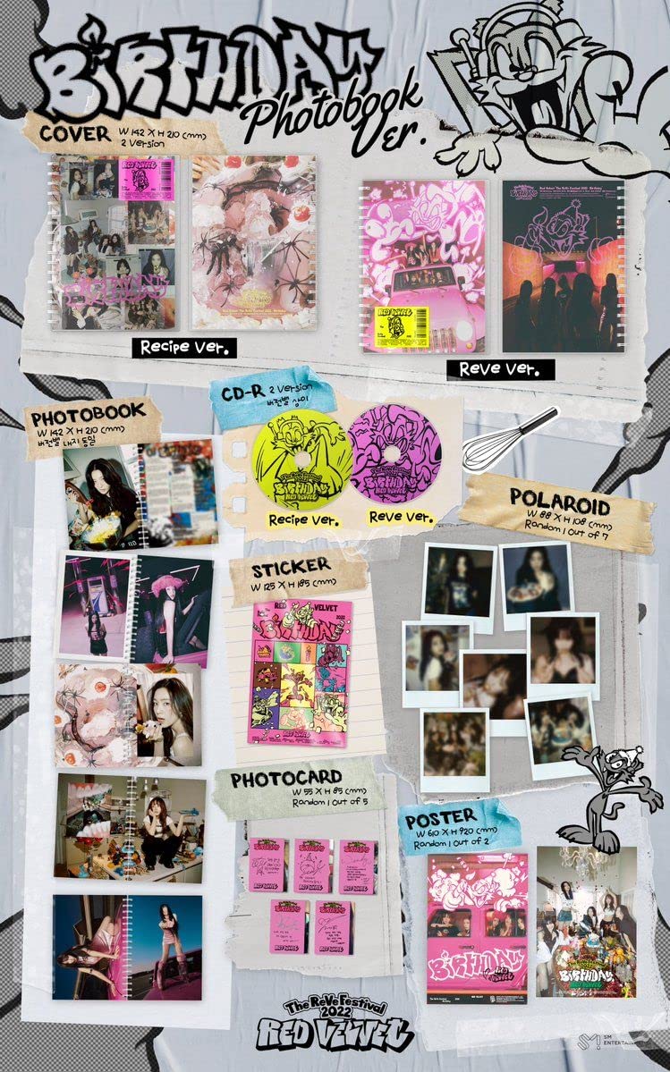 Mua Red Velvet The ReVe Festival 2022 : Birthday 8th Mini Album ...