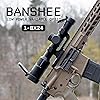Monstrum Banshee ED 1-8x24 LPVO Rifle Scope with Offset Scope Mount in ...