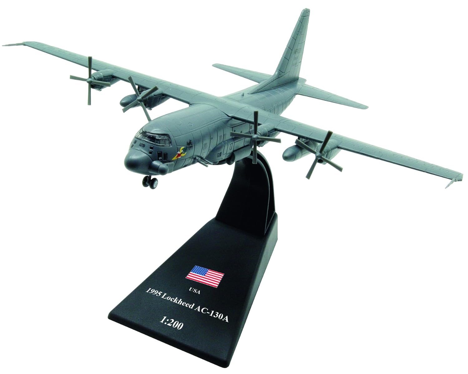 Lockheed AC-130 diecast 1:200 model (LB-17): Amazon.co.uk: Toys & Games