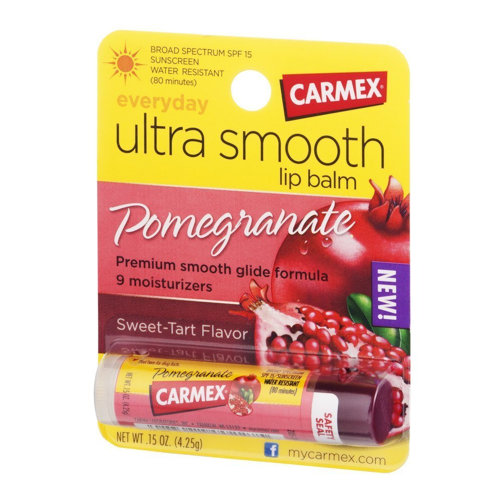 Amazon.com: Carmex Ultra Smooth Lip Balm, SPF 15, Lime Twist, .15 oz ...